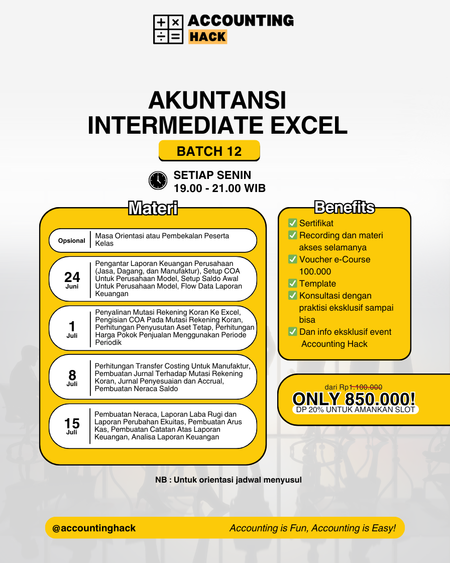 Intermediate Excel Batch 12